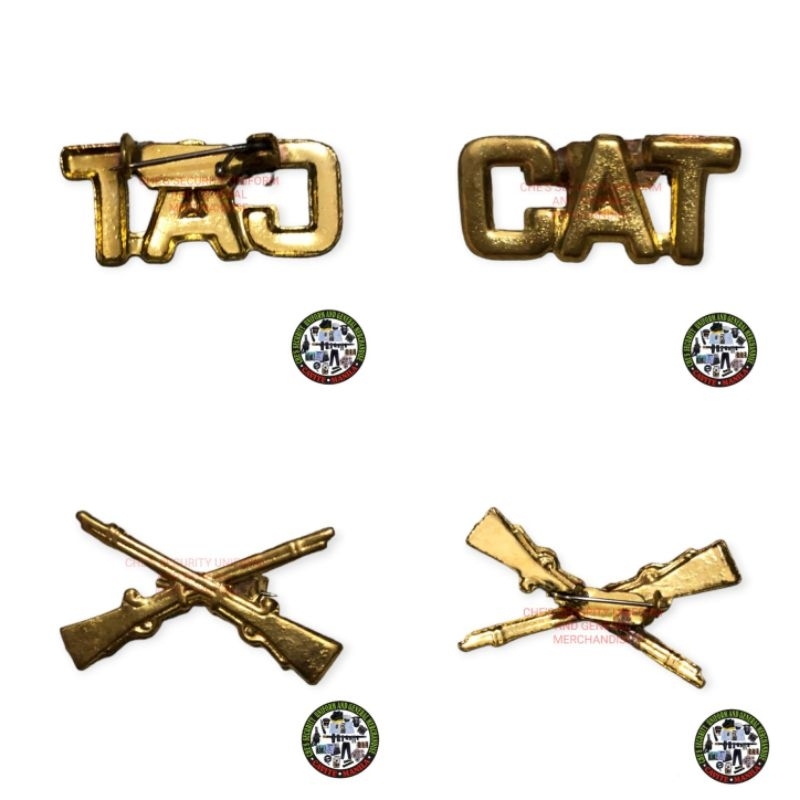 CAT, COCC and Cross Rifle' pin for ROTC Students | Shopee Philippines