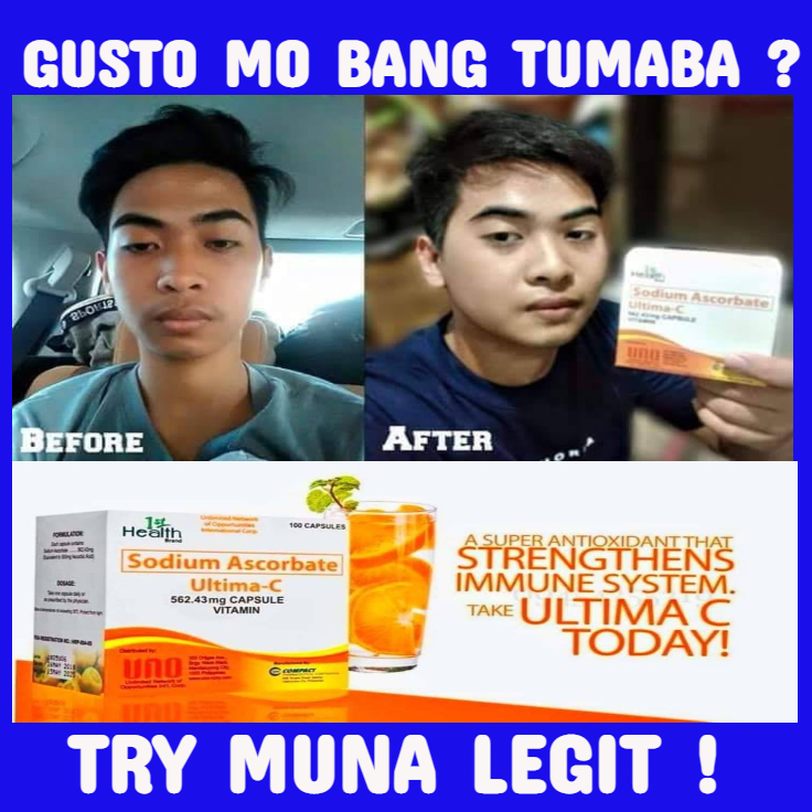 Ultima C 20 capsules Vitamins pampataba for kids and adults | Legit UNO ...