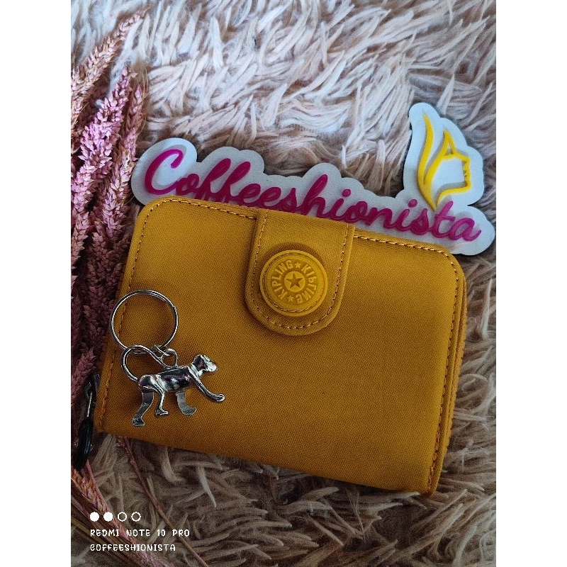 Kipling Small Wallet with Metal Keychain Made in VietNam ...