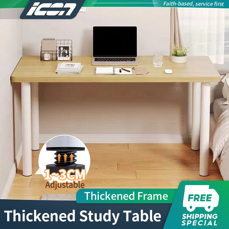 ICON Study Table Wood Computer Tables For Students Office Desk 120/100 ...