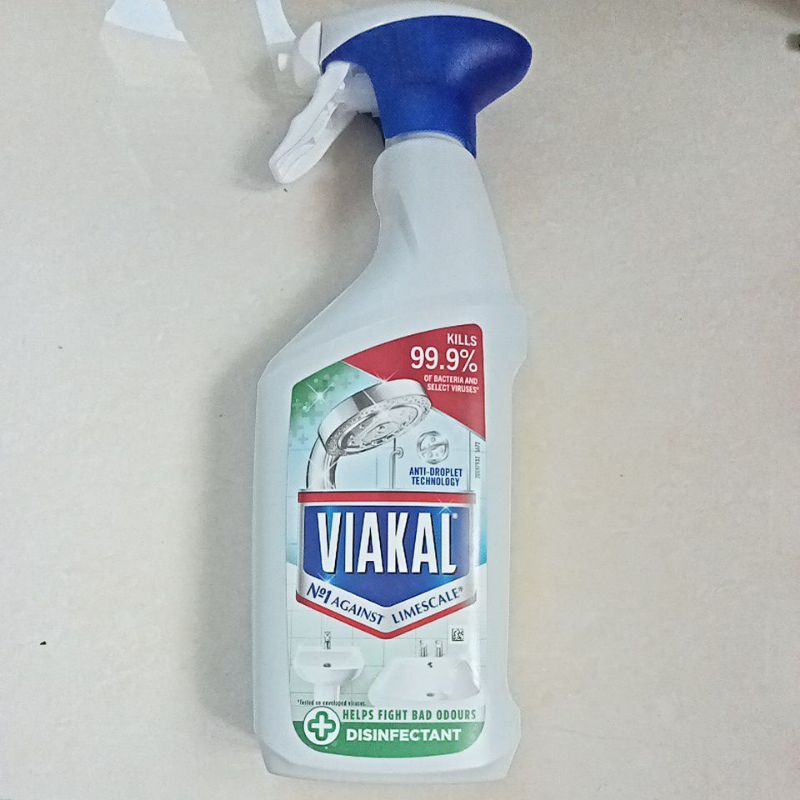 VIAKAL SPRAY No.1 Against Limescale DISINFECTANT 500ml | Shopee Philippines