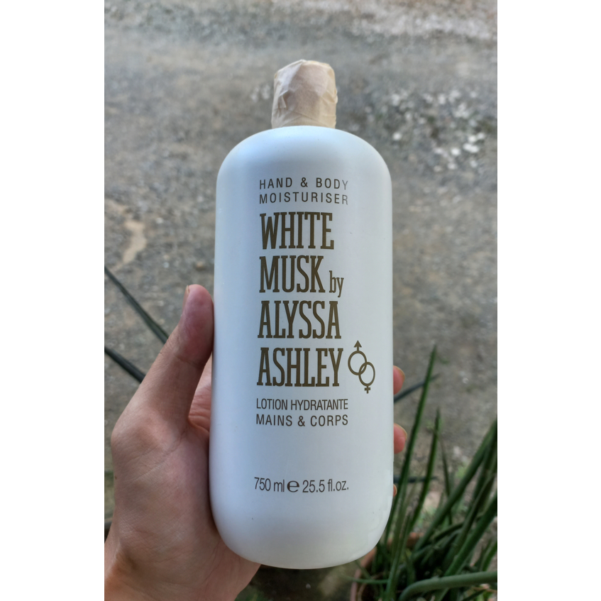 WHITE MUSK/MUSK by ALYSSA ASHLEY HAND & BODY MOISTURIZER | Shopee ...