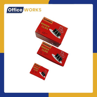 Rambo Binder Clips 12pcs per Box | Shopee Philippines