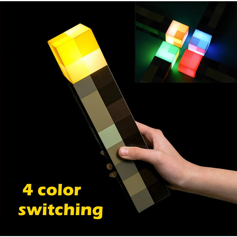 My World Charging Night Light Pixel Torch Night Light Torch LED ...