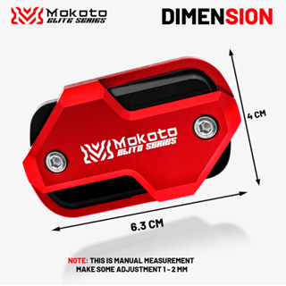 MOKOTO ELITE SERIES CLICK V2 V3 CLICK 160 CNC BRAKE FLUID CAP COVER/OIL ...
