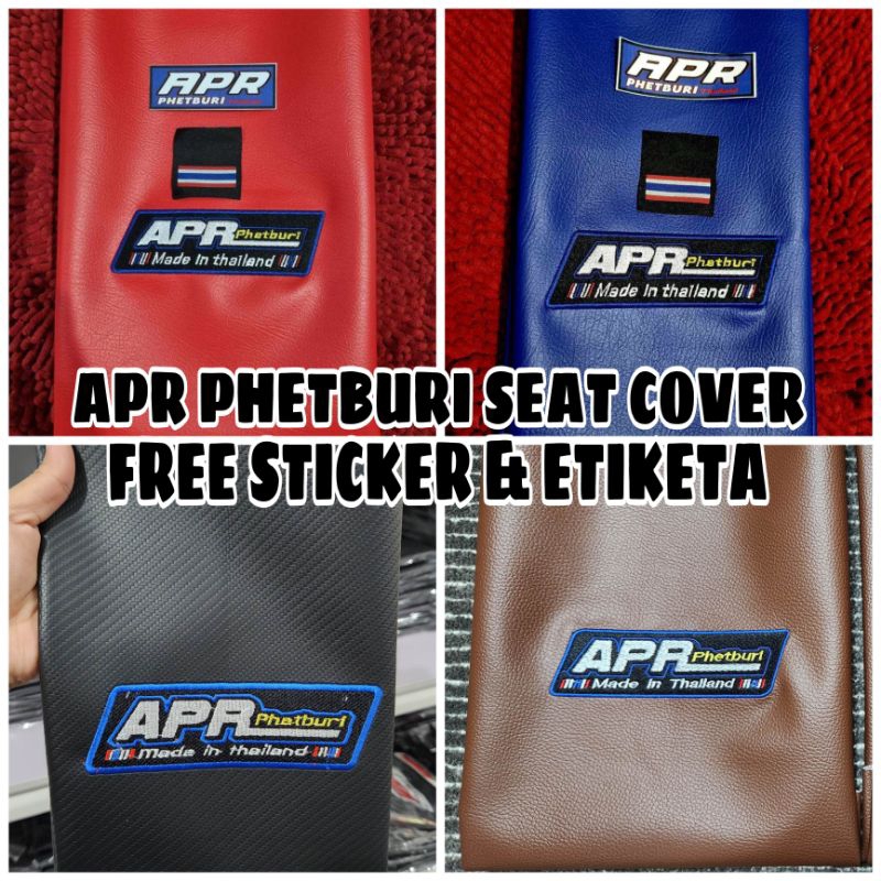 A2 - APR PHETBURI SEAT COVER FREE ETIKETA + FREE STICKER FOR ALL TYPE ...