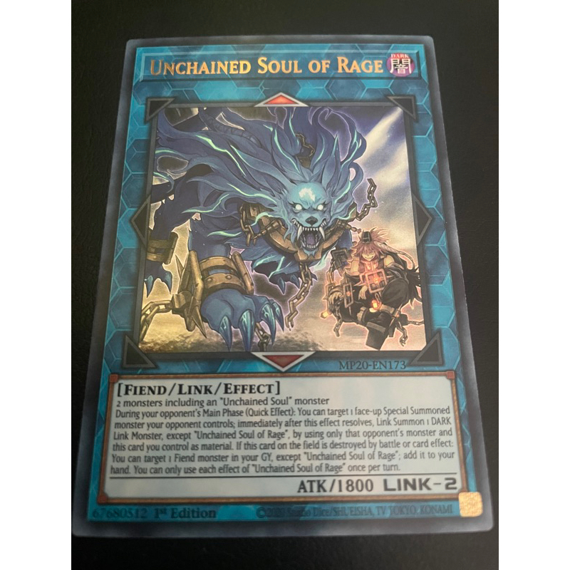 Yugioh - Unchained Soul of Rage (TCG) | Shopee Philippines