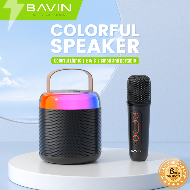 BAVIN BM19 Bluetooth Wireless Portable Speaker Multi-Function Hifi W ...