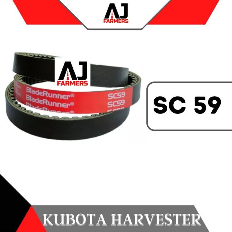SC59 Travel Drive Belt DC70 Kubota Harvester | Shopee Philippines