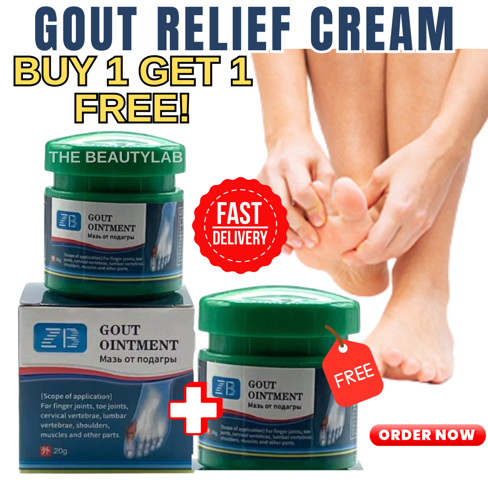 BUY 1 TAKE 1 Original Gout Relief Cream Joints and Muscle Relief Pain ...