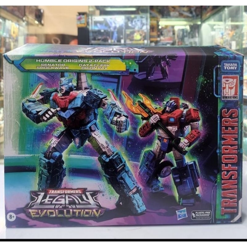 Hasbro Legacy 2pack Origin Senator Shockwave and Orion Pax | Shopee ...