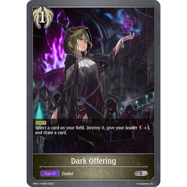 Dark Offering - BP01: Advent of Genesis (SHADOWVERSE: EVOLVE) | Shopee Philippines