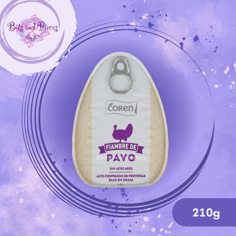 Coren Turkey Breast Luncheon Meat 210g | Shopee Philippines