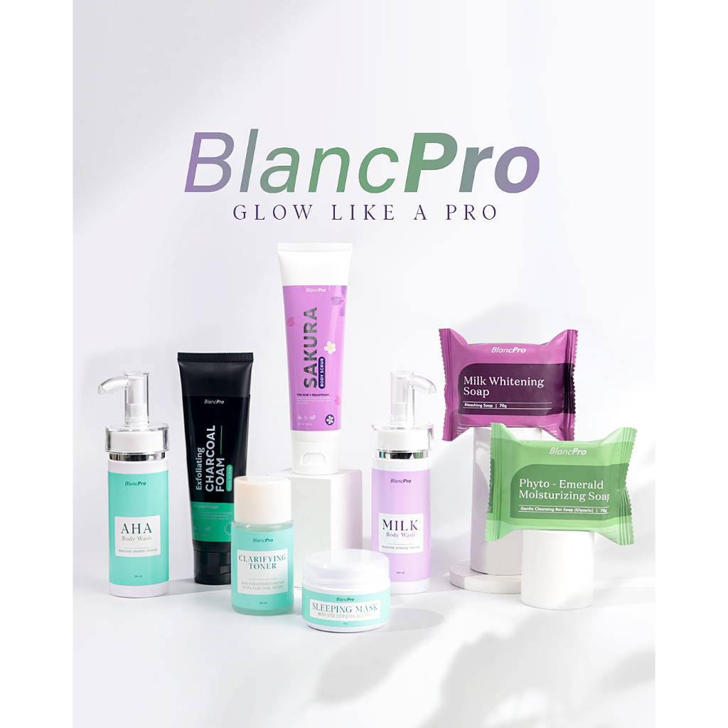 Blanc Pro Products Blancpro (For Face & Body Care) PROMO See Artcards for Details | Shopee ...