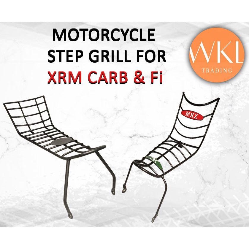 MOTORCYCLE STEP GRILL FORM XRM Fi & XRM CARB | Shopee Philippines