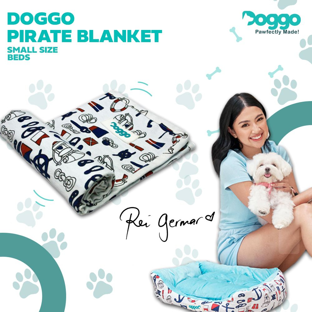 Doggo Pirate Blanket (Available in 4 sizes) | Shopee Philippines