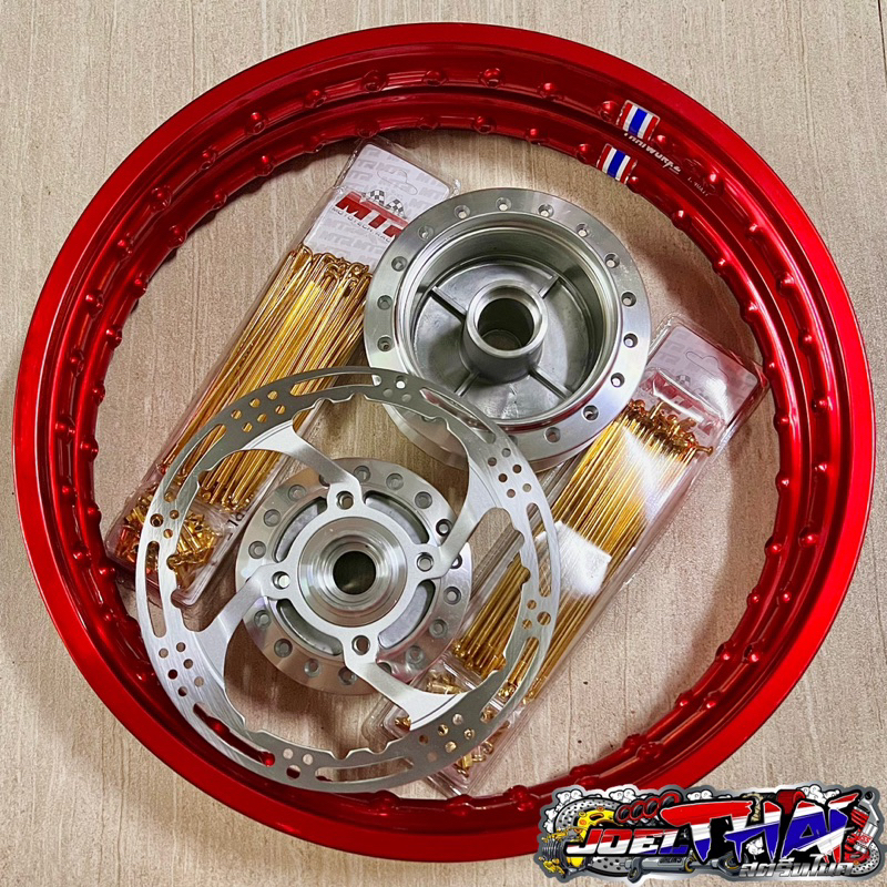Rim Set Xrm / Wave / Rs125 With Super Lighten Disc (Bowltype) | Shopee ...