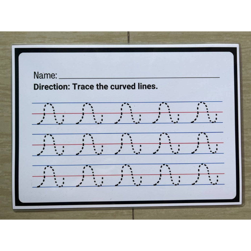 Learning materials and educational chart for kids Laminated A4 Size ...