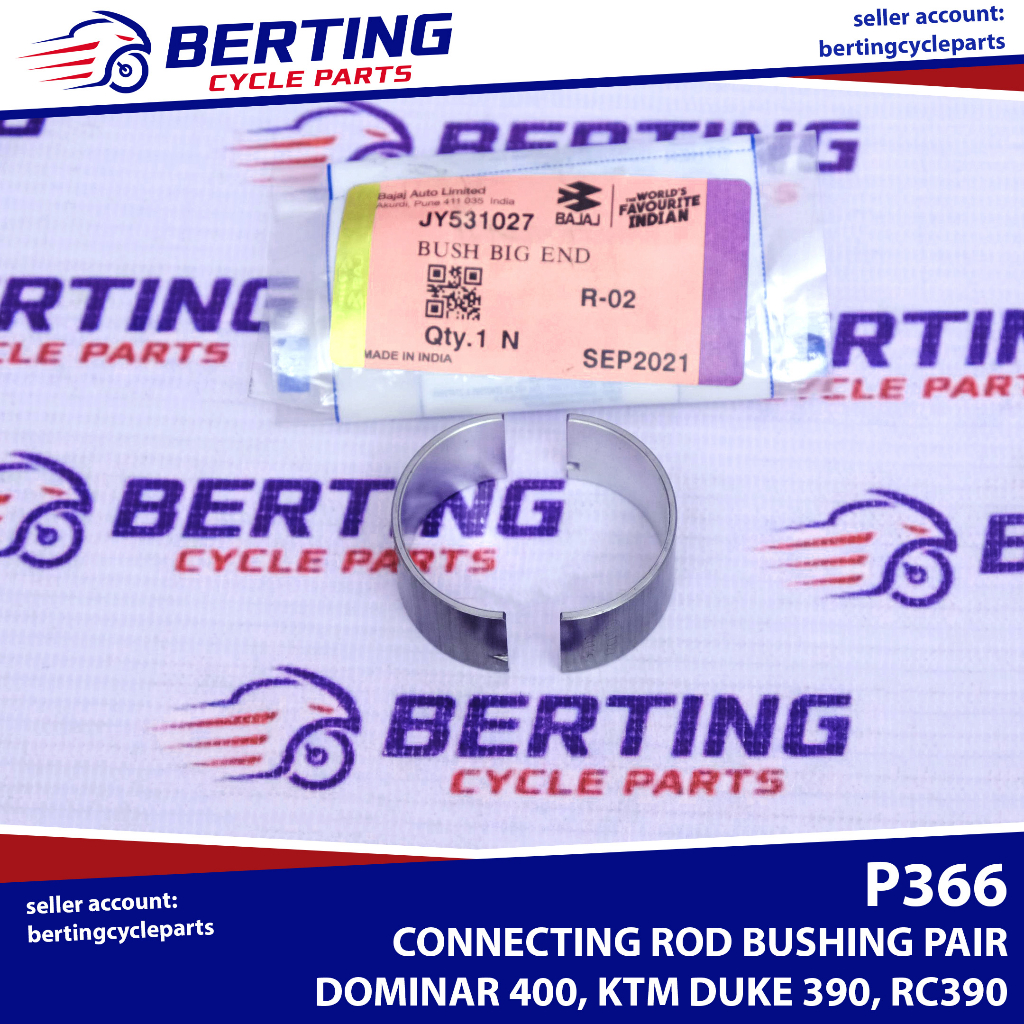 CONNECTING ROD BUSHING PAIR Dominar 400 KTM Duke 390 RC390 Genuine ...