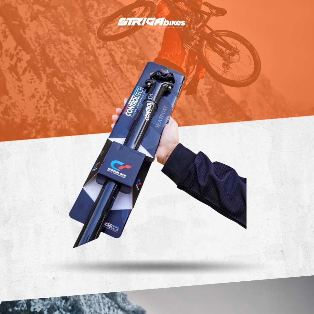 Controltech Carbon Seatpost Shiny Black EXL 31.6mm 400mm | Shopee Philippines