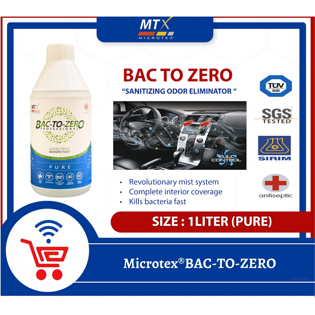 Microtex MTX Bac-To-Zero Solution Pure (1L) | Shopee Philippines