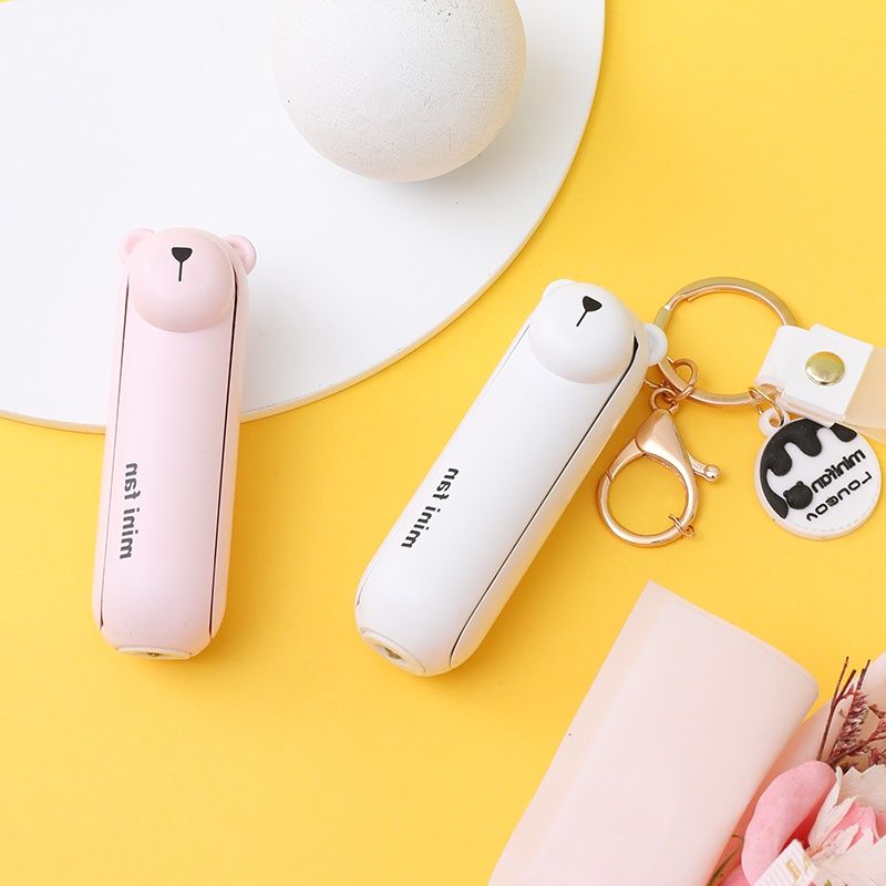 Portable Pocket Mini Fan Rechargeable Handheld Fan USB Summer Personal ...