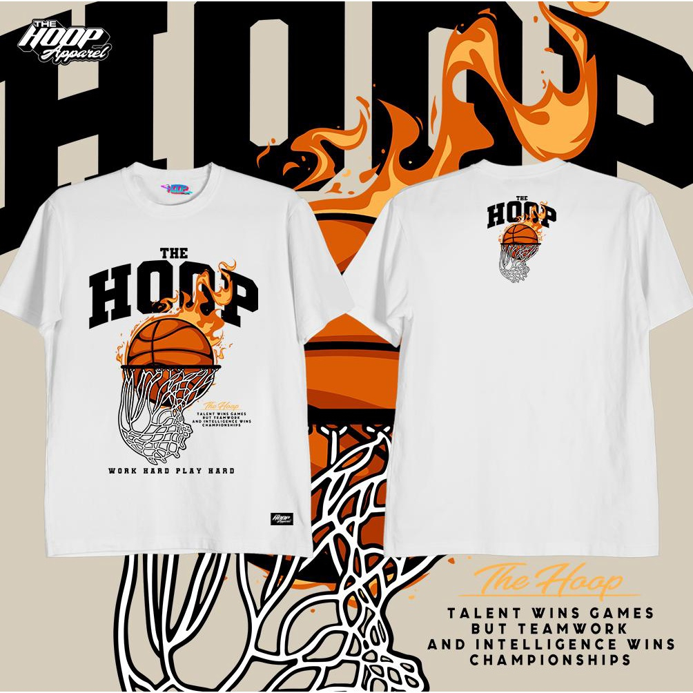 THE HOOP APPAREL WORK HARD SIGNATURE UNISEX GRAPHIC TSHIRT FOR MEN ...
