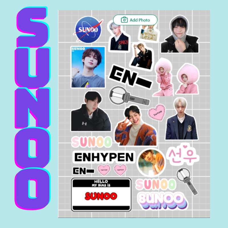 ENHYPEN Vinyl Stickers (per member) | Shopee Philippines