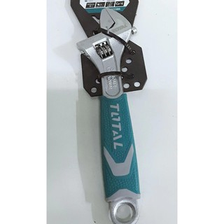 TOTAL Adjustable Wrench 8'' rubber THT101086 industrial | Shopee ...