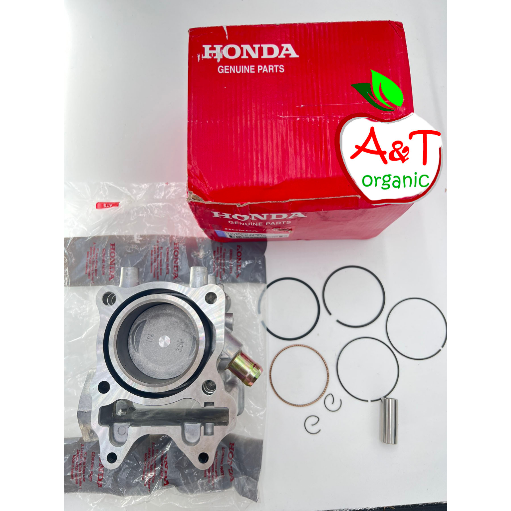 K36 / K59 Cylinder Block Set with piston kit set Honda click 150i v1 v2 ...