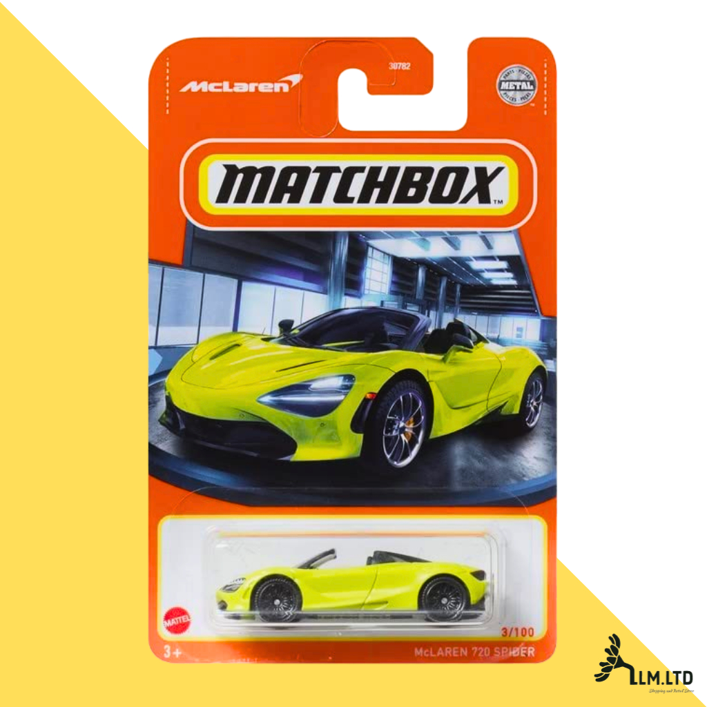 Matchbox: Basic-Diecast McLaren 720 Spider (3/100) | Shopee Philippines
