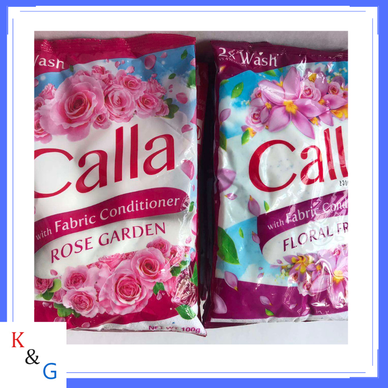 Calla Powder Detergent with Fabric Conditioner 100g (6PCS Per Set ...