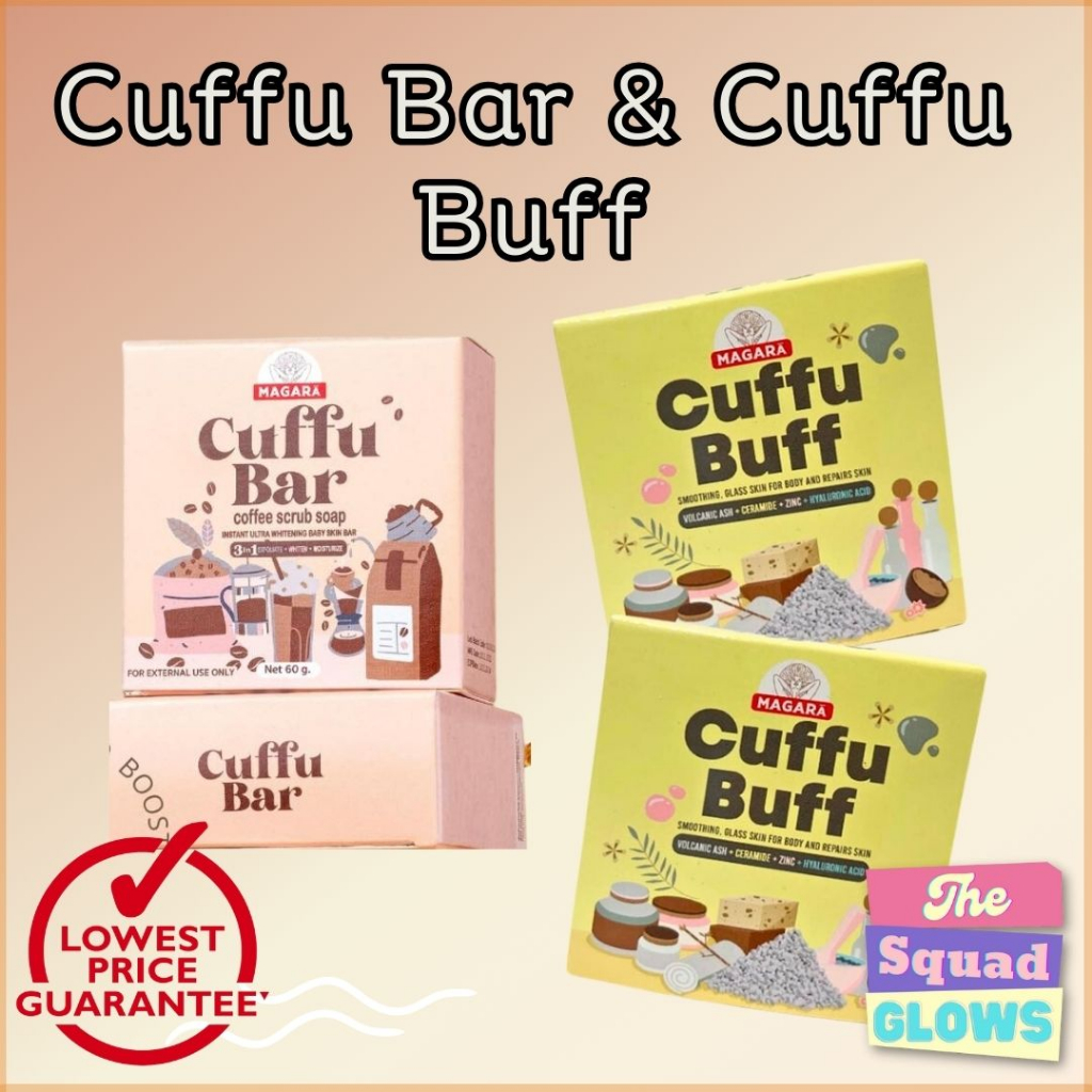 ON HAND Magara Skin Cuffu Bar Coffee Scrub Soap 60g | Cuffu Buff ...