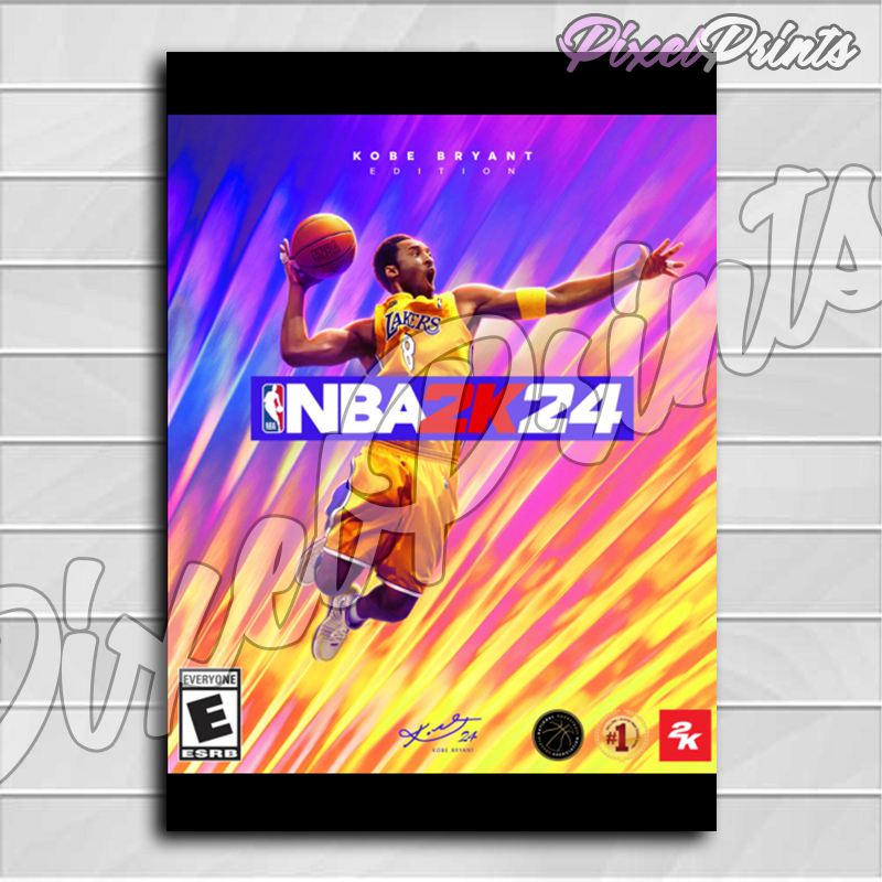NBA 2K24 Posters Wall Art / Kobe Bryant / Laminated Posters | Shopee ...