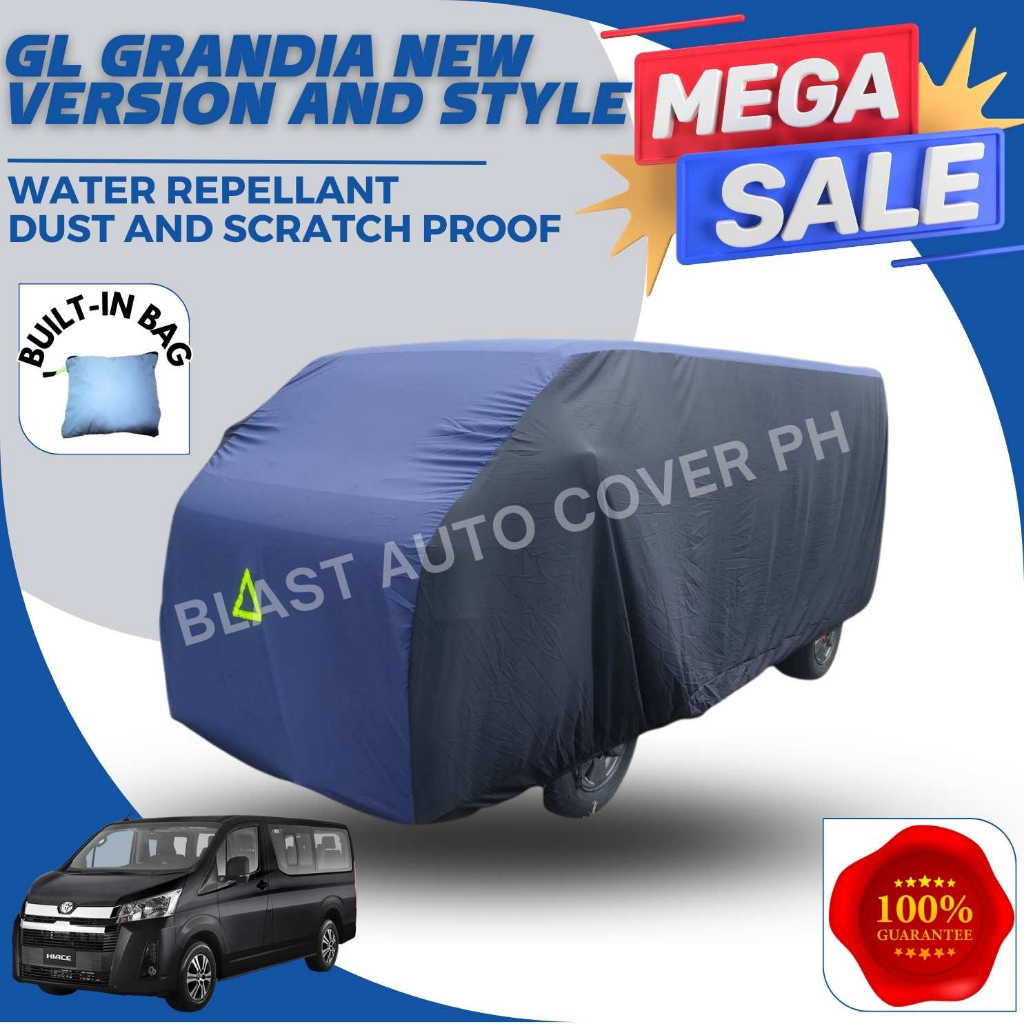 GL GRANDIA NEW VERSION AND STYLE HIGH QUALITY CAR COVER - WATER ...
