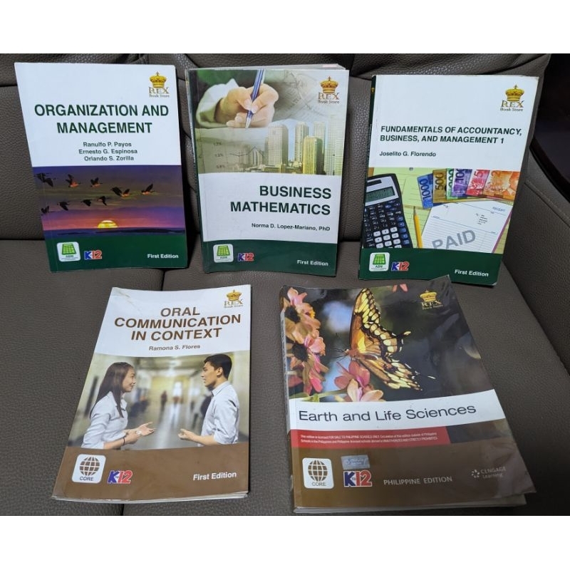 Senior High School books Grade 11 / 12 Set D (Used) | Shopee Philippines