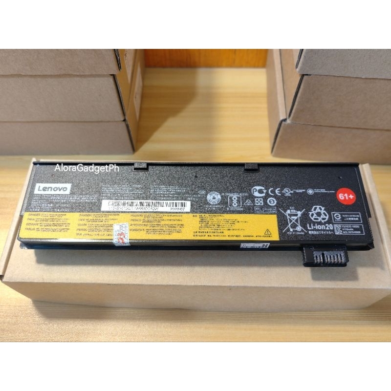 T470 T480 T580 ORIGINAL Laptop Battery Compatible with Lenovo Thinkpad ...