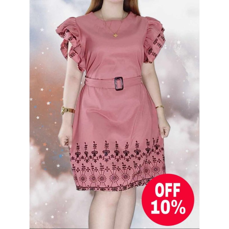 NEW WOMENS COTTON SENEPA DRESS SIZE: L TO XXL EW-PASAY | Shopee Philippines