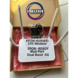 XPON 5v5 router Model X814OU-v5- Blue Port 4 antena - Non telco- Epon ...