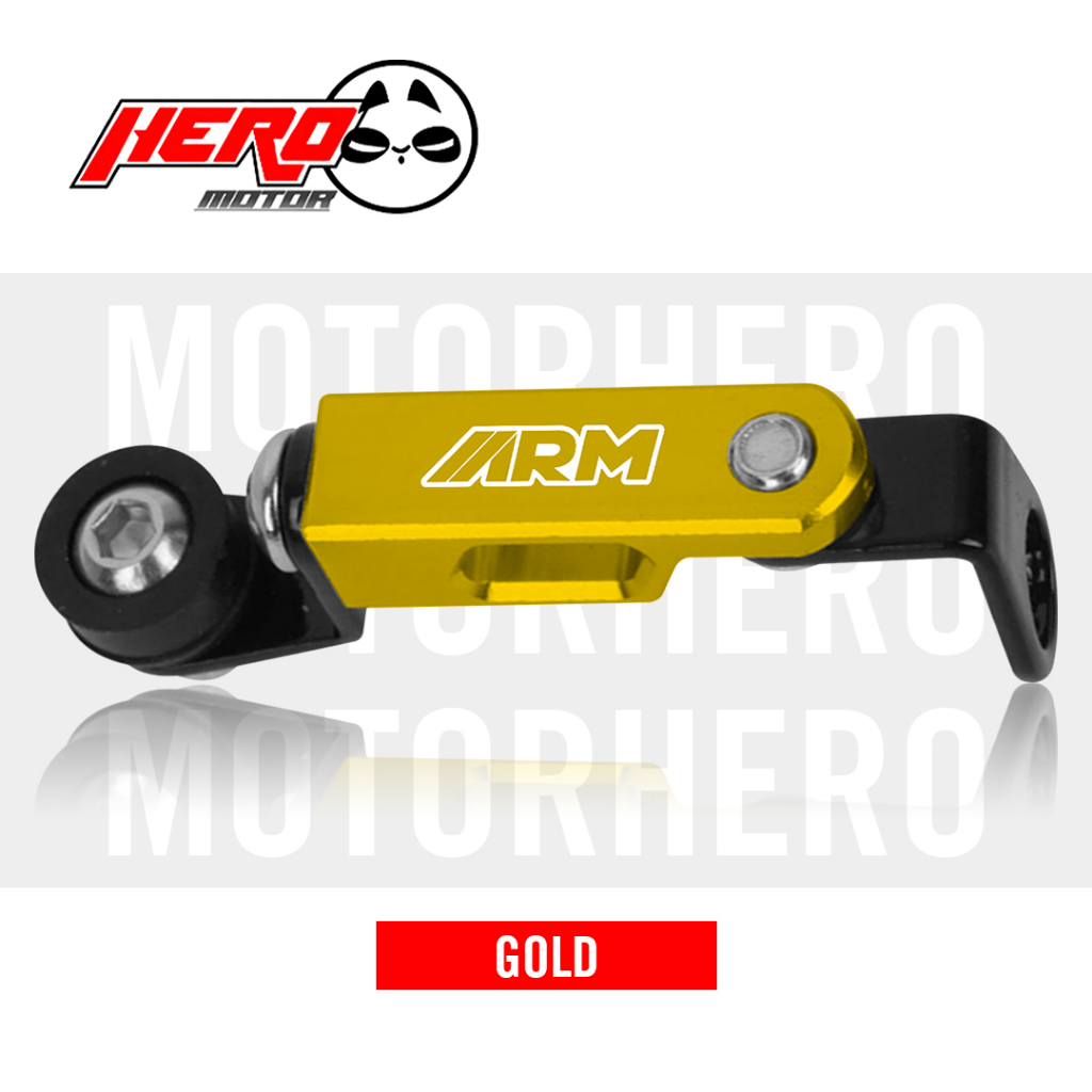 ARM Brake Fluid Alloy Bracket Holder Full CNC Universal With Sticker ...