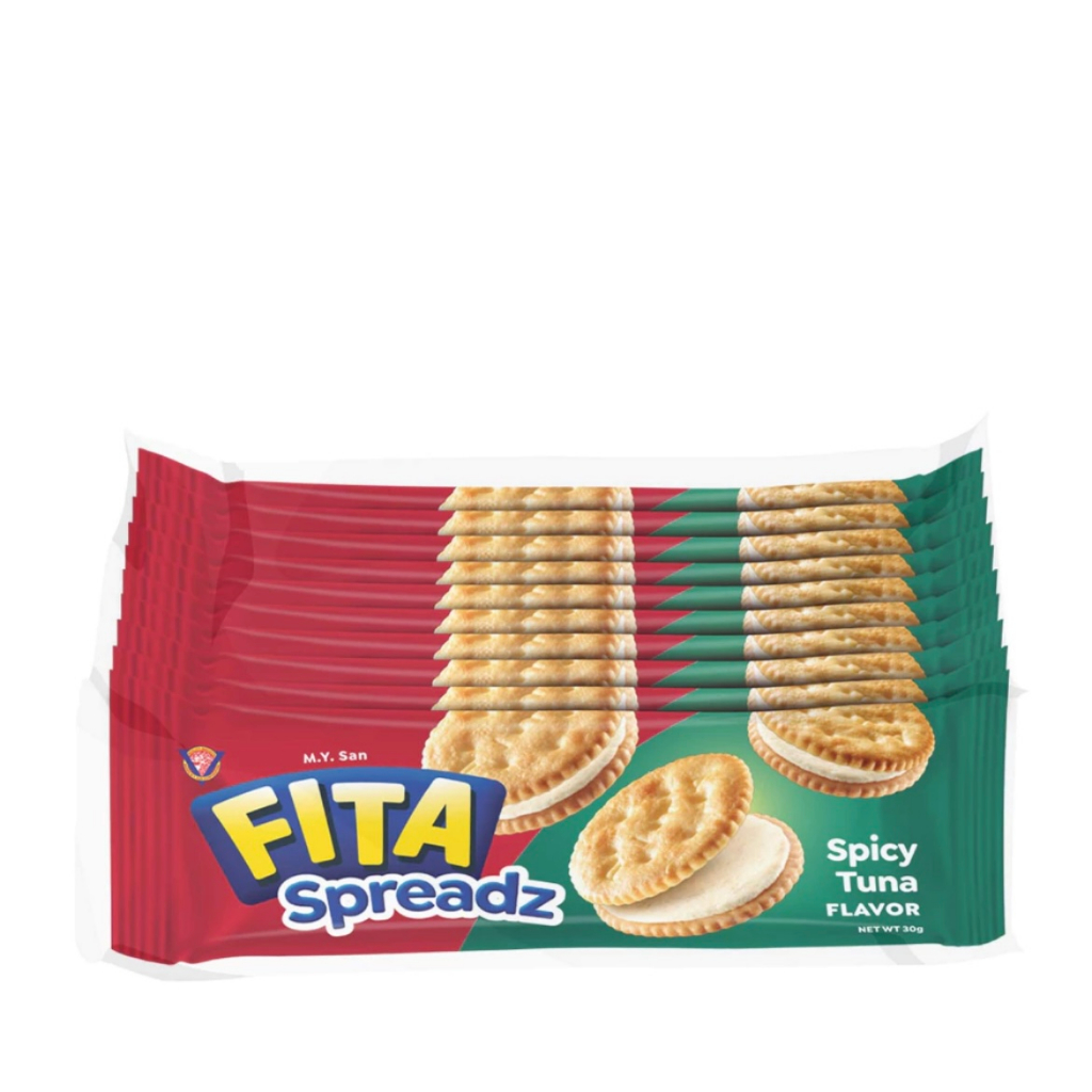 Fita Spreadz Sandwich Crackers Spicy Tuna 10 Pieces 25g | Shopee ...