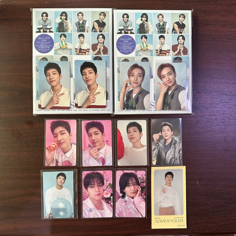 Seventeen Always Yours Japan Album Carat Ver Lim A C Flash Price Wonwoo Joshua | Shopee Philippines