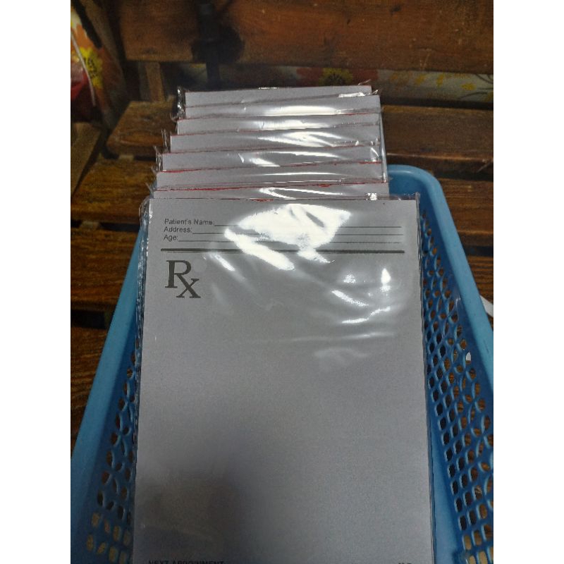 Generic Prescription/Rx pad (We customize) | Shopee Philippines