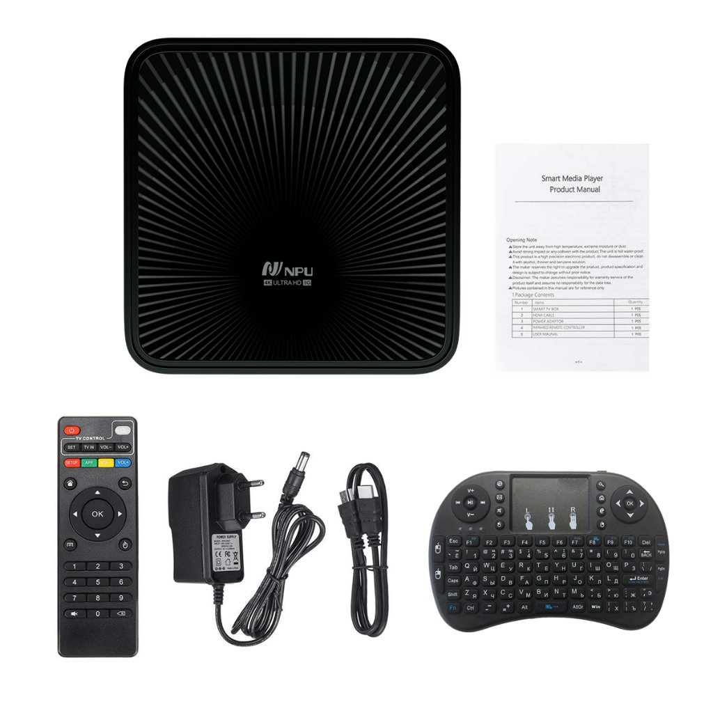 NPU Mxq Pro Tv Box Smart Tv 4k 5g Original Android Smart Tv Box For Non ...