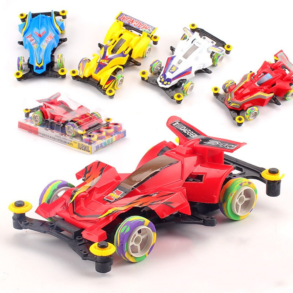 Mini 4WD Speed Racing Tamiya Mini 4WD Action Car Toy With 2 Batteries ...