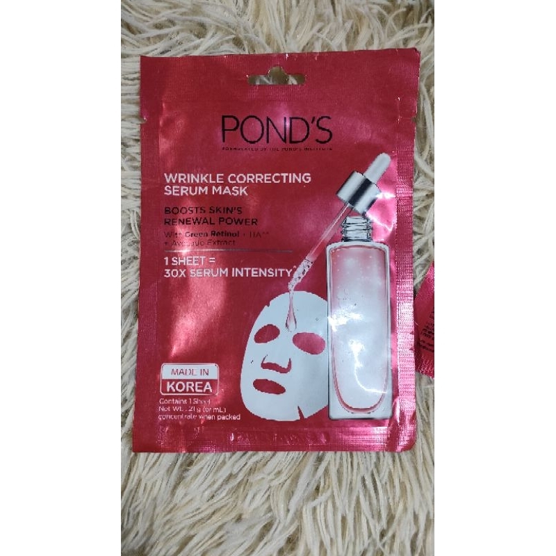 PONDS MASK SERUM x30 | Shopee Philippines