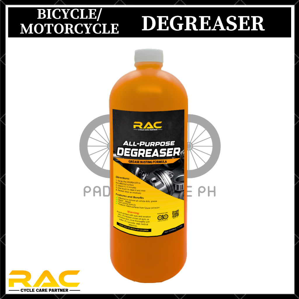 RAC Bike/Motorcycle 1Liter All Purpose Degreaser | Shopee Philippines