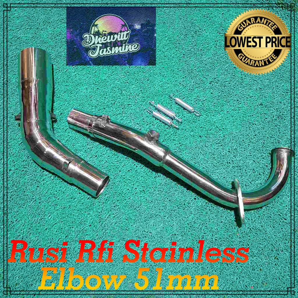 stainless elbow Rusi rfi 51mm | Shopee Philippines