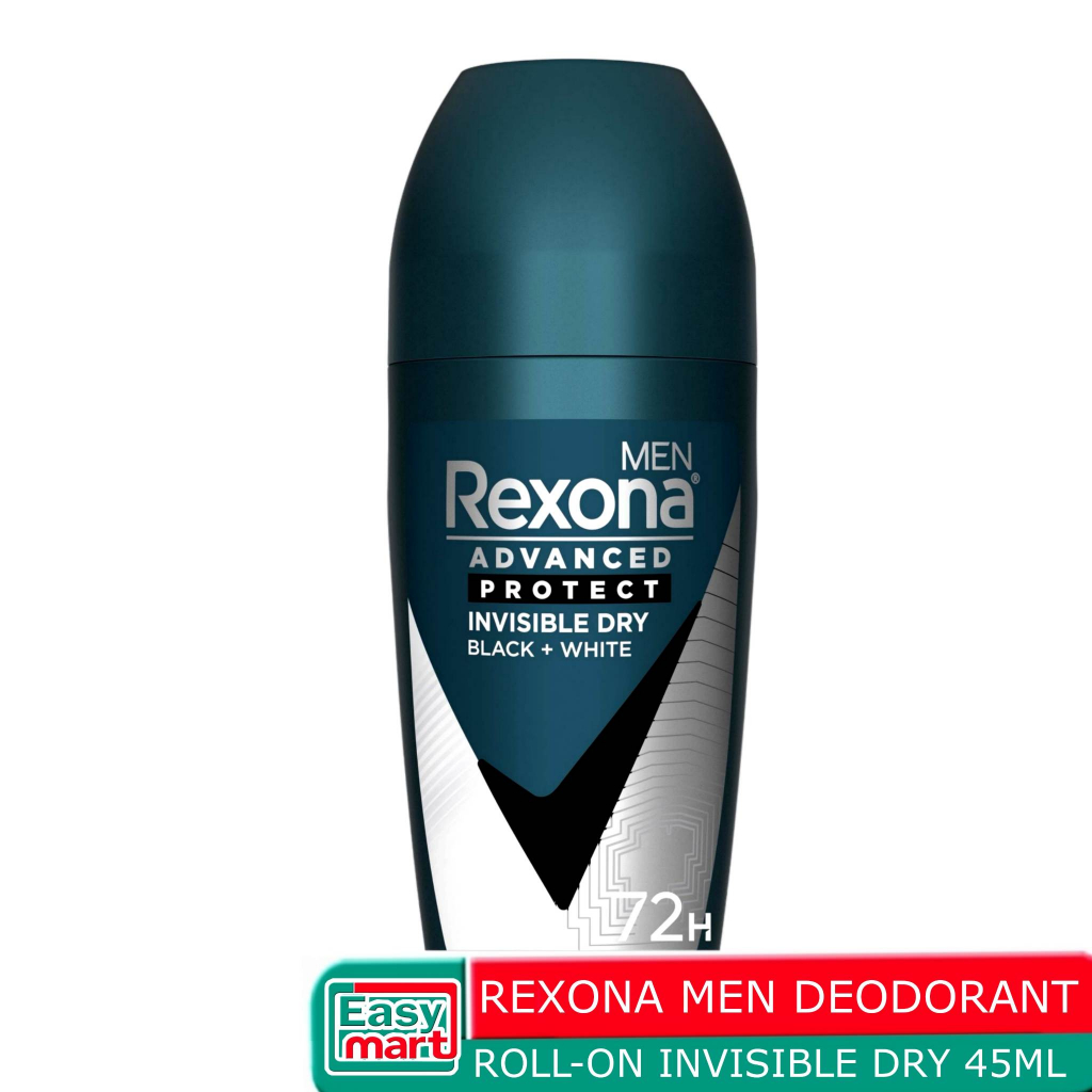 Easy.Mart Rexona Men Deodorant Advance Protect Invisible Dry 45ml | Shopee Philippines