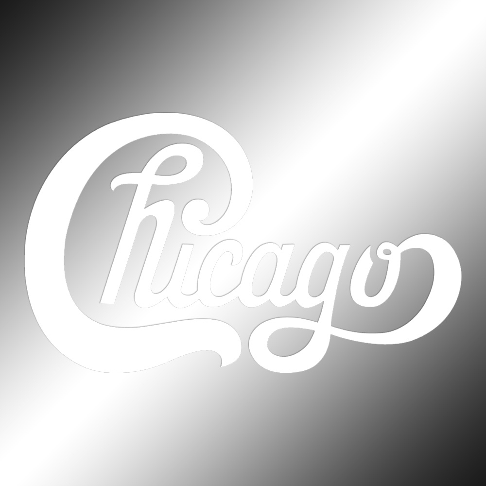 Sticker 1X | Chicago Band Music | Weather Proof Decal | 3.5 inches cut ...